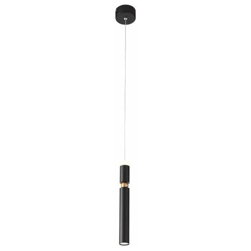 Потолочный светильник ST Luce Tuore SL1592, 6 Вт, кол-во ламп: 1 шт., цвет: черный