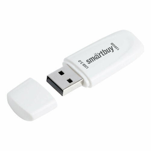 Флеш-накопитель USB 3.0/3.1 SmartBuy 128GB Scout (SB128GB3SCW), белый