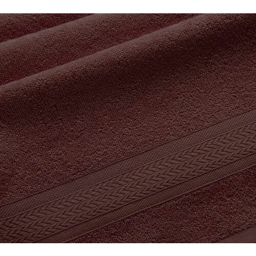 Полотенце Махровое «Утро коричневый» 40х70 Плотность 400 г/м2