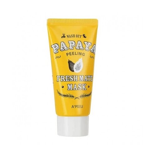 A'PIEU Маска-пилинг Wash off Fresh Mate Mask Papaya Peeling, 50 мл