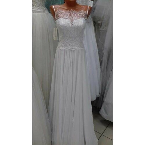 Свадебное платье , размер 44, белый