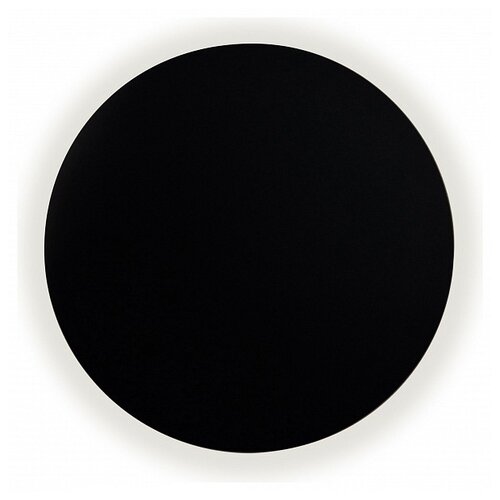 Настенно-потолочный светильник Kink light Затмение 2202,19, 9 Вт, кол-во ламп: 1 шт., 4000 К, цвет арматуры: черный, цвет плафона: черный