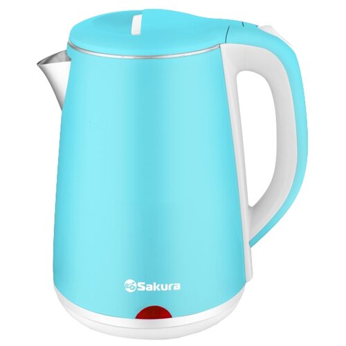 Чайник Sakura SA-2150WBL, голубой/молочный