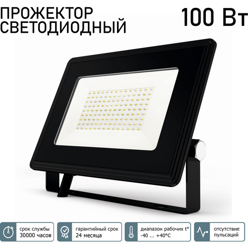 Прожектор светодиодный LED 100W IP65 холодный белый SMD