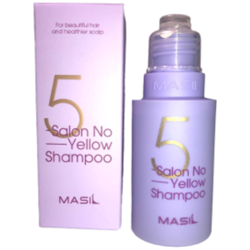 Masil Шампунь тонирующий для осветленных волос - 5 salon no yellow shampoo, 50мл