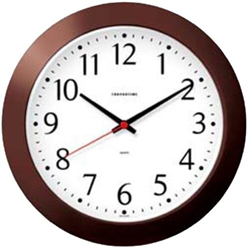 Часы настенные Troyka Пластик, модель 05, диаметр 305 мм (51534510)