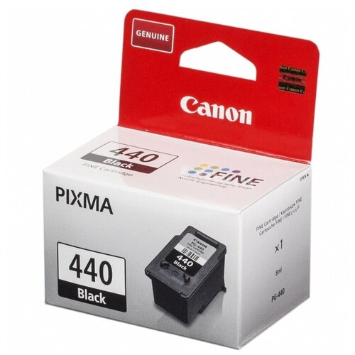 Картридж струйный CANON (PG-440) Pixma MG2140/PIXMA MG3140/PIXMA MG4140, черный, ресурс 180 страниц
