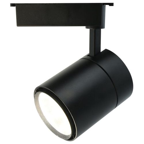 Трековый светильник-спот Arte Lamp Attento A5750PL-1BK, кол-во светодиодов: 1 шт., 4000 К, черный