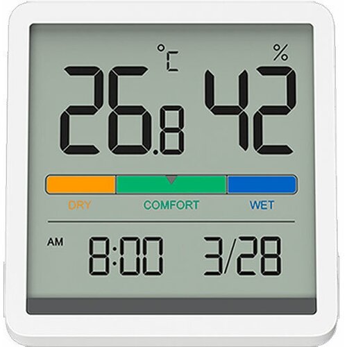 Метеостанция с часами BEHEART Temperature and Humidity Clock Display W200
