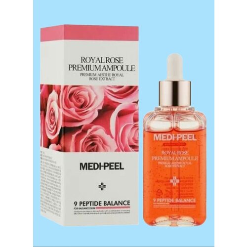 MEDI-PEEL Royal Rose Premium Ampoule-Премиальная ампульная сыворотка с экстрактом розы,100 мл.
