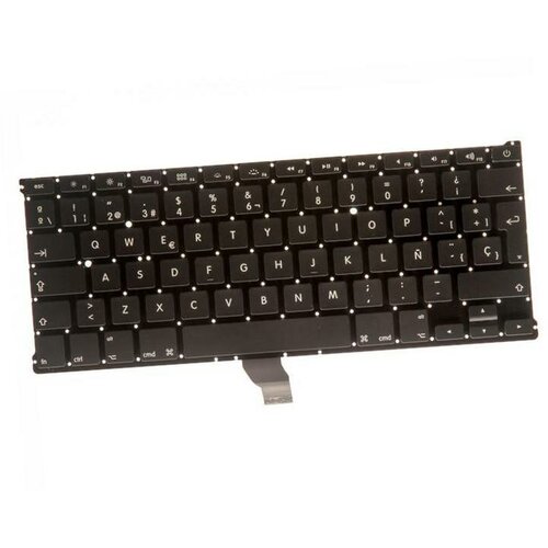 Клавиатура (keyboard) для Apple MacBook Pro 13 Retina A1502 Late 2013 Mid 2014 Early 2015 Г-образный Enter, английская раскладка