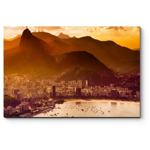 Модульная картина Чудесный Рио-де-Жанейро 140x93