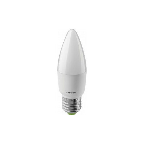 Светодиодная LED лампа онлайт свеча C37 E27 10W(800lm)6500K6K118х38OLL-C37-10-230-6K-27 61961 (упаковка 18 штук)