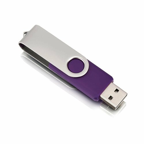 USB флешка, USB flash-накопитель, Флешка Twist, 32 Гб, фиолетовый, арт. F01 USB 2.0 30шт