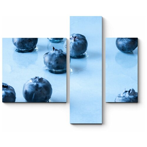 Модульная картина Манящая голубика 110x91