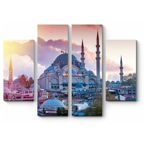 Модульная картина Великолепие Стамбула 100x75