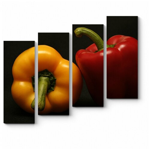 Модульная картина Овощная гармония 130x112