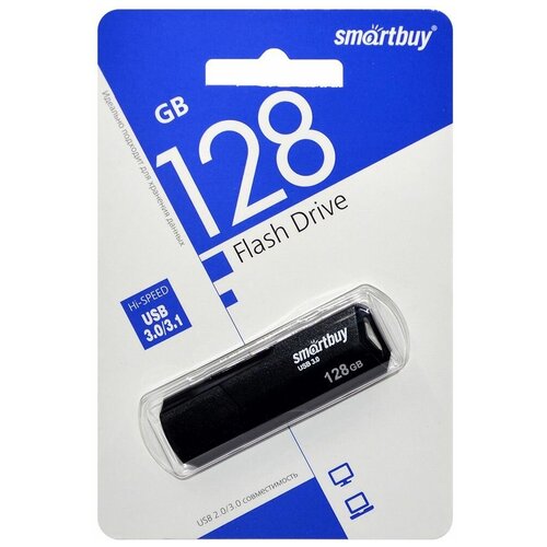 Флешка USB 3.1 SmartBuy 128 ГБ Clue ( SB128GBCLU-K3 )