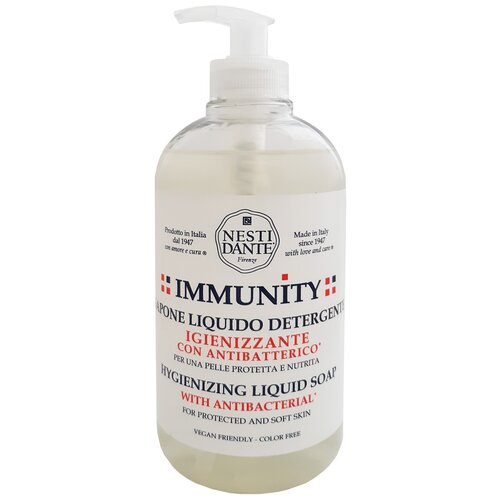 NESTI DANTE Жидкое мыло Immunity Hygienizing Liquid / Антибактериальное, 500 мл