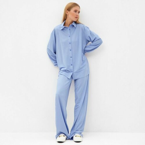 Пижама  Minaku, размер 42, голубой