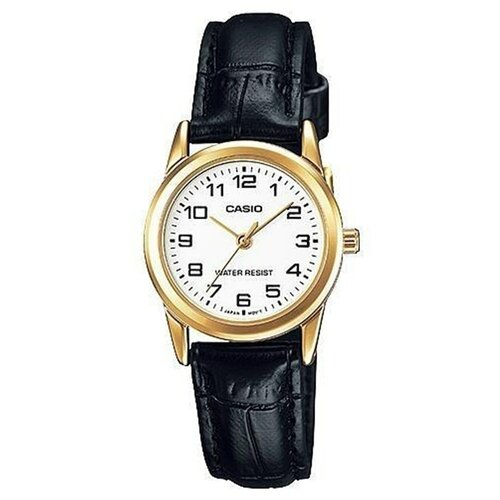 Наручные часы CASIO LTP-V001GL-7B, золотой, черный