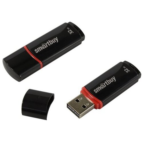 Флешка SmartBuy Crown USB 2.0 32GB Black