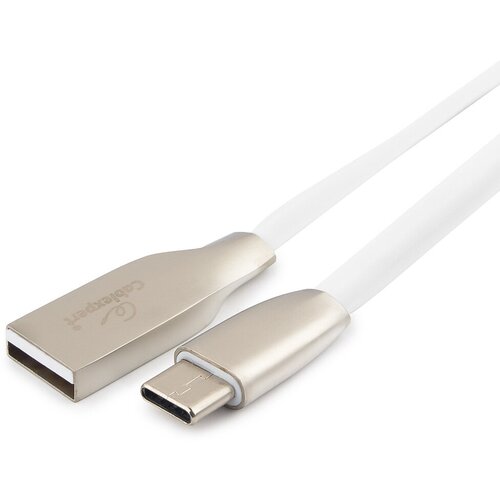 Кабель Cablexpert Gold USB - USB Type-C (CC-G-USBC01), 1.8 м, 1 шт., белый