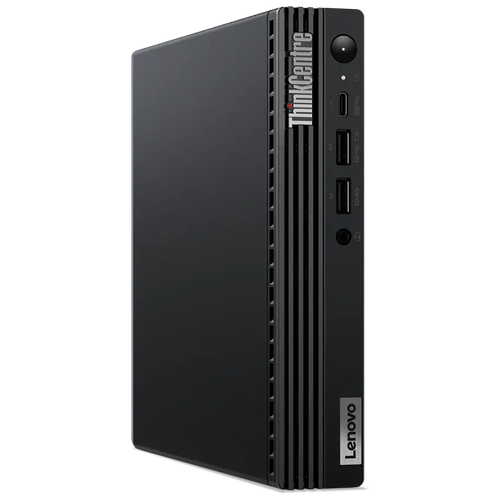 Игровой компьютер Lenovo ThinkCentre Tiny M70q Gen 3 Tiny-Desktop, Intel Core i5-12500T, 8 ГБ RAM, 512 ГБ SSD, Intel UHD Graphics, Windows 11 Pro, 65 Вт, черный