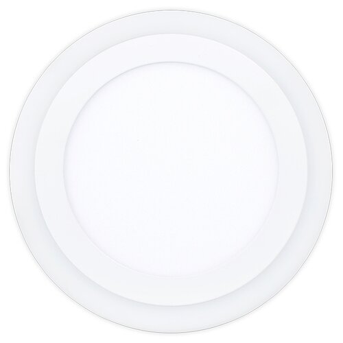 Светильник Ambrella light Downlight DCR373, LED, 6 Вт, холодный белый, цвет арматуры: белый, цвет плафона: белый, 50 шт.