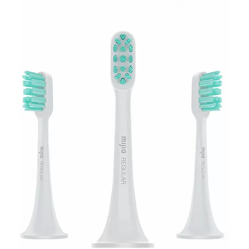 Сменные насадки для зубной щетки (3 шт.) Mijia Sonic Electric Toothbrush Head (White/Белый)
