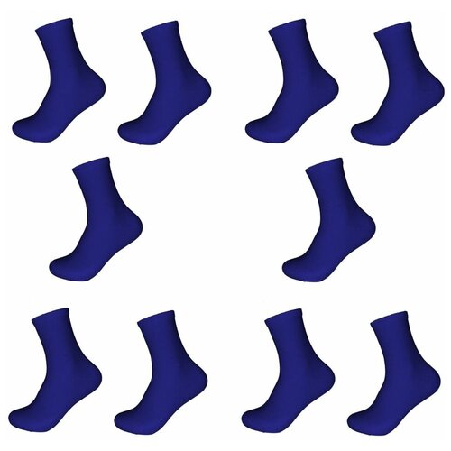 Носки NAITIS, 10 пар, размер 23, синий
