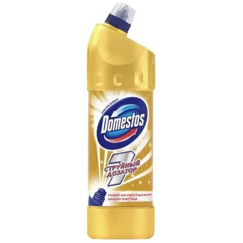 Набор из 3 штук DOMESTOS 1000 мл средство для санузлов Ультра блеск