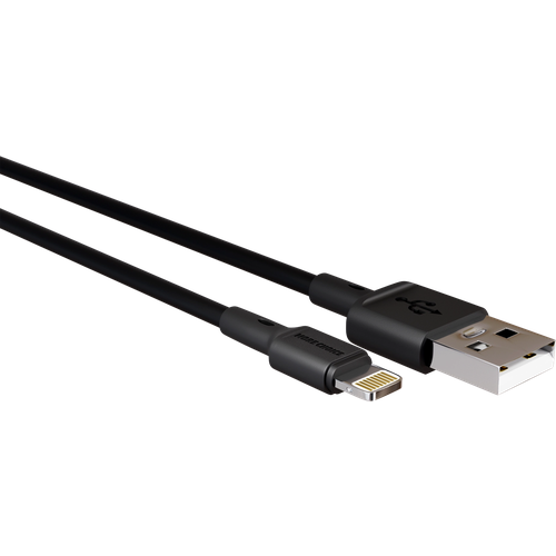 Дата-кабель USB 2.0A для Lightning 8-pin More choice K14i TPE 1м Black