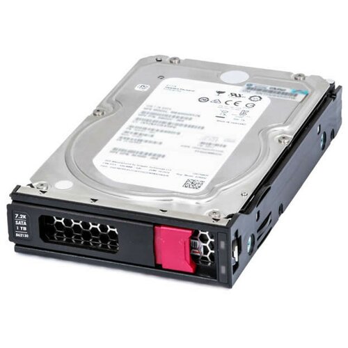 Серверный жесткий диск 861686-B21 HP G10 1TB 6G 7.2K 3.5 SATA LPc