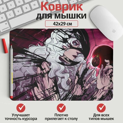 Коврик для мыши Берсерк- Гриффит 42*29 см. Арт. KOW0554