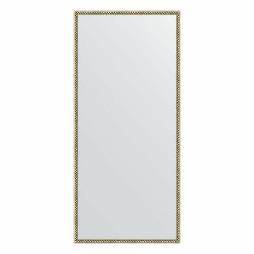 Зеркало в багетной раме - витая латунь 26 mm