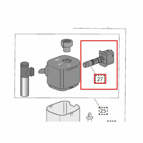 Соединитель капучинатора Nespresso Vertuo Lattissima (7313292972)