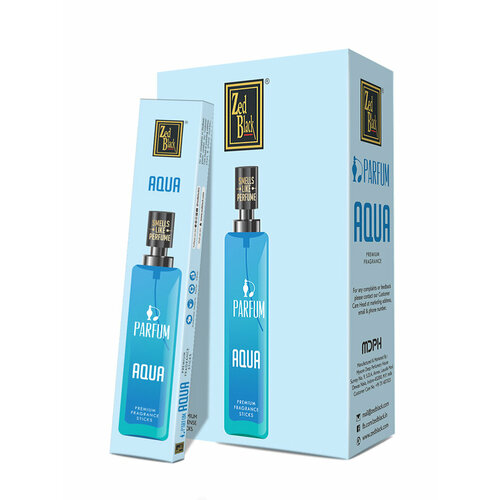 Parfum AQUA Premium Fragrance Sticks, Zed Black (Парфюм аква премиум благовония палочки, Зед Блэк), уп. 15 г.