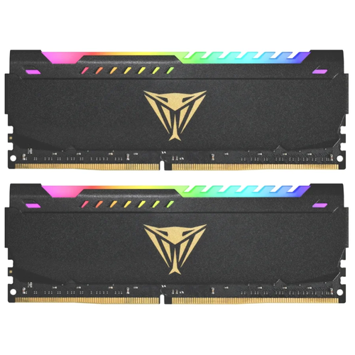 Оперативная память Patriot Memory VIPER STEEL RGB 16 ГБ (8 ГБ x 2 шт.) DDR4 3600 МГц DIMM CL20 PVSR416G360C0K