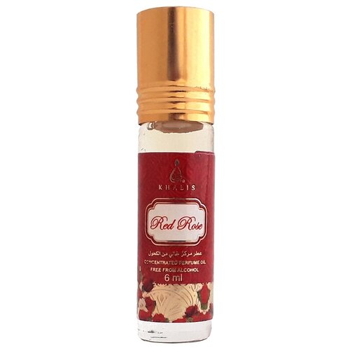 Khalis Perfumes масляные духи Red Rose, 6 мл