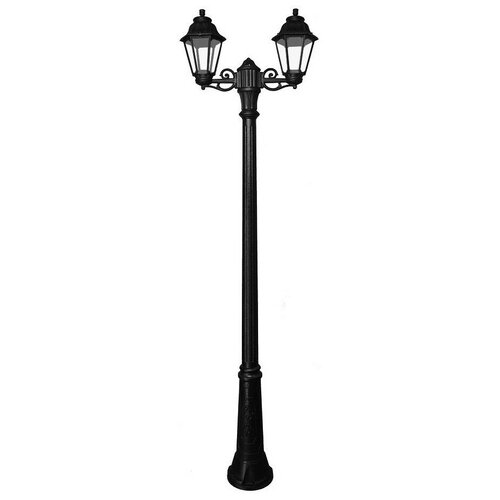 Fumagalli Уличный светильник Ricu Bisso/Anna E22.157.S20.AXF1R, E27, 120 Вт, цвет арматуры: черный, цвет плафона бесцветный
