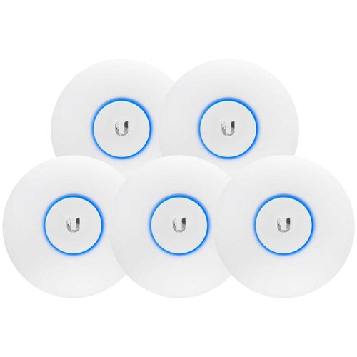 Wi-Fi точка доступа Ubiquiti UniFi AC Pro 5-pack, белый