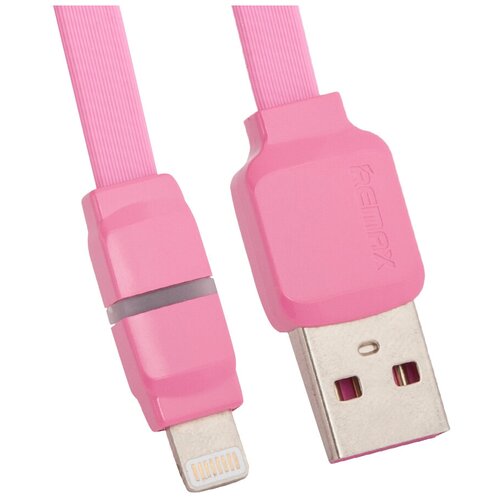 Кабель Remax Breathe USB - Apple Lightning (RC-029i), розовый