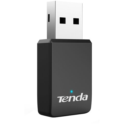 Сетевой адаптер Tenda U9, черный