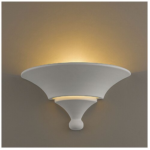 Настенный светильник Favourite Pintura 1481-1W, E14, 40 Вт, цвет арматуры: белый