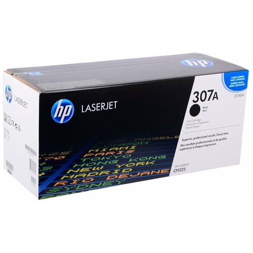 Картридж HP CE740A, 7000 стр, черный