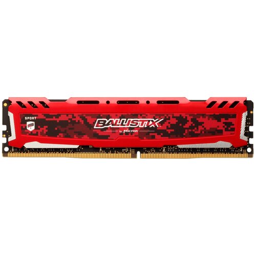 Оперативная память Crucial Ballistix Sport LT 16 ГБ DDR4 2666 МГц DIMM CL16 BLS16G4D26BFSE