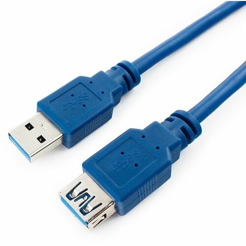 Удлинитель Cablexpert USB - USB (CCP-USB3-AMAF-6), 1.8 м, синий