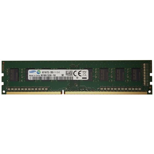 Оперативная память Samsung 4 ГБ DDR3L 1600 МГц DIMM CL11 M378B5173EB0-YK0