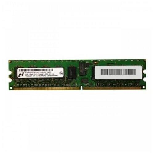 Оперативная память Micron 2 ГБ DDR2 667 МГц DIMM CL5 MT18HTF25672PY-667G1